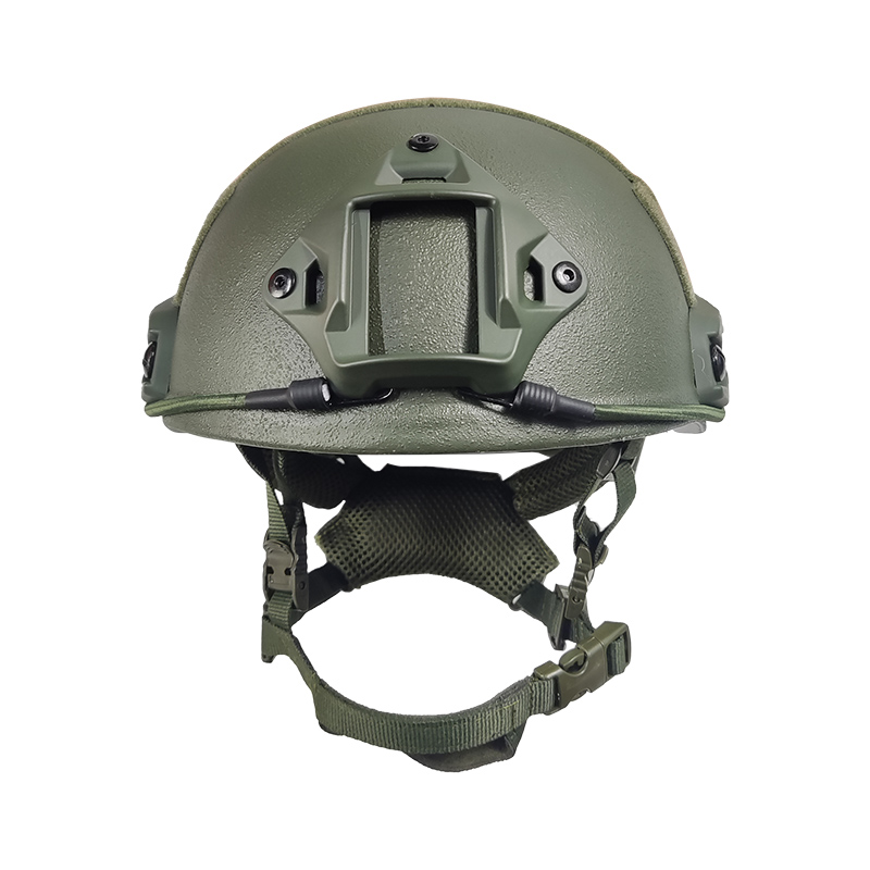FAST BALLISTIC HIGH CUT HELMET ANTI-BULLET HELMET NIJ IIIA KEVLAR CORE ...
